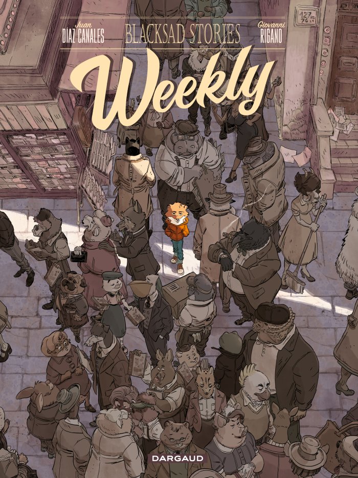 Weekly, le réussi spin-off de Blacksad signé Juan Diaz Canales et ...
