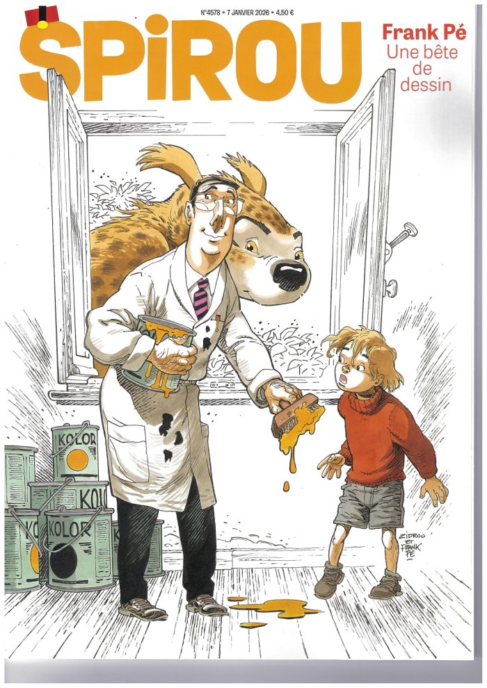 Spirou rend hommage à Frank Pé - ActuaBD