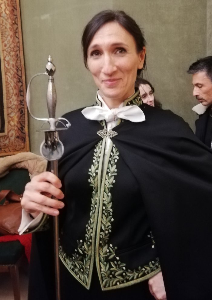 Catherine Meurisse sous la Coupole de l’Institut de France - ActuaBD