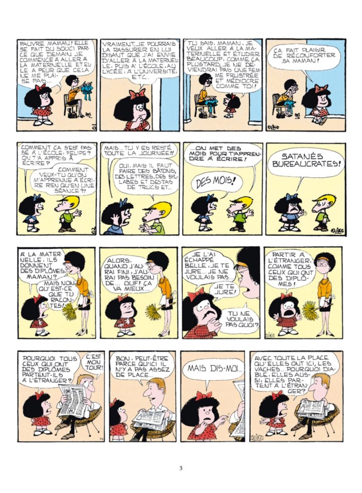 Mafalda, 50 ans en mode intégral - ActuaBD