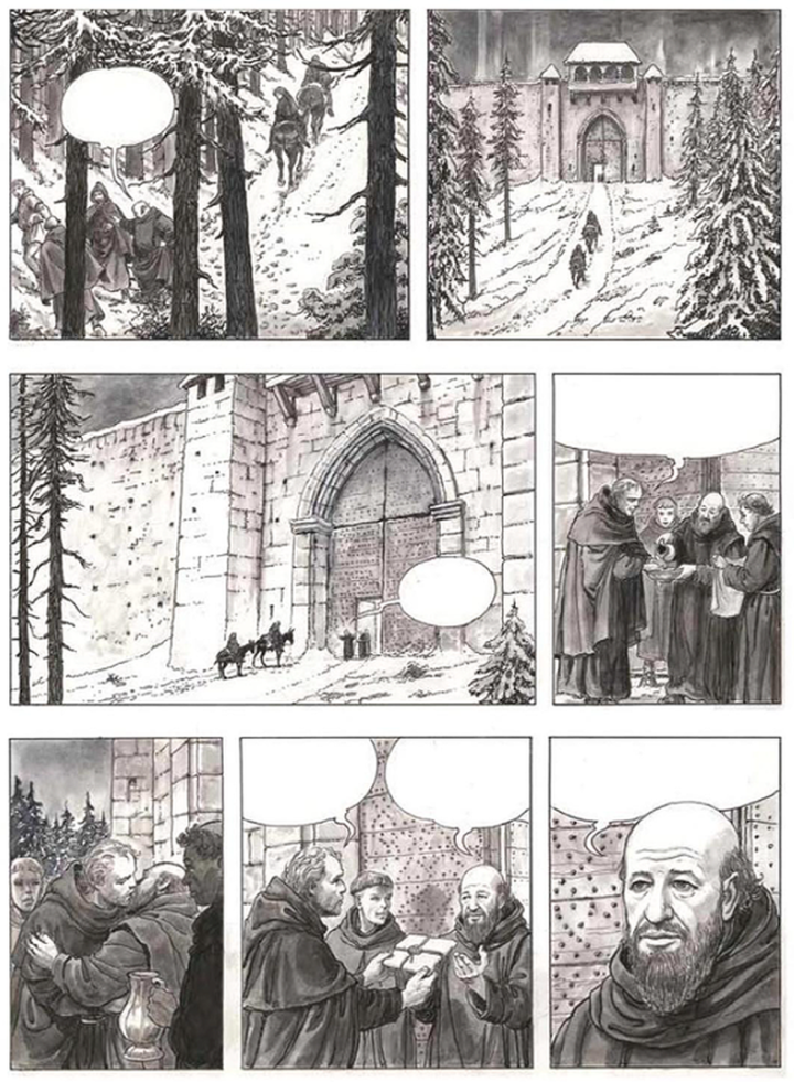 Milo Manara propose sa version du "Nom de la rose" d’Umberto ...